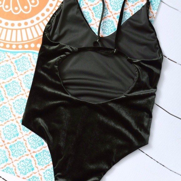 HONEY BEE | Swim | Velvet Body Swim Suit Forrest Nwt | Poshmark